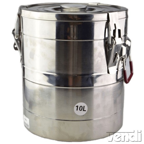 Duplafalú ételszállító badella, 10 literes - Vendi Hungária Kft.